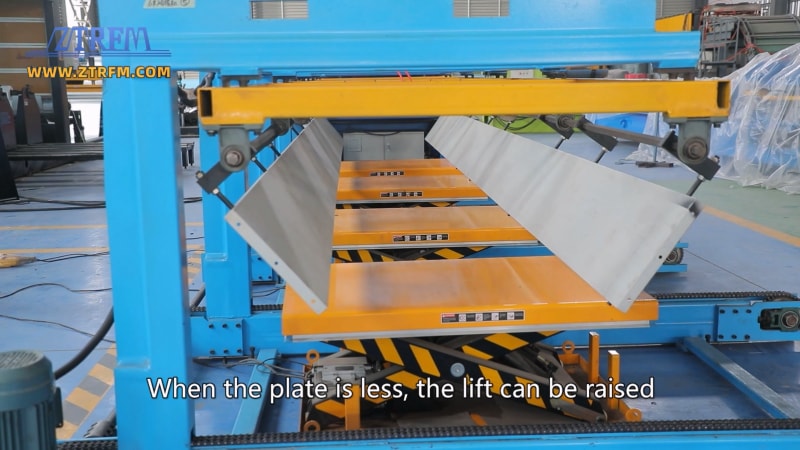ZHONGTUO MACHINERY – AUTOMATIC PALLETIZING DISCHARGE RACK | Zhongtuo ...