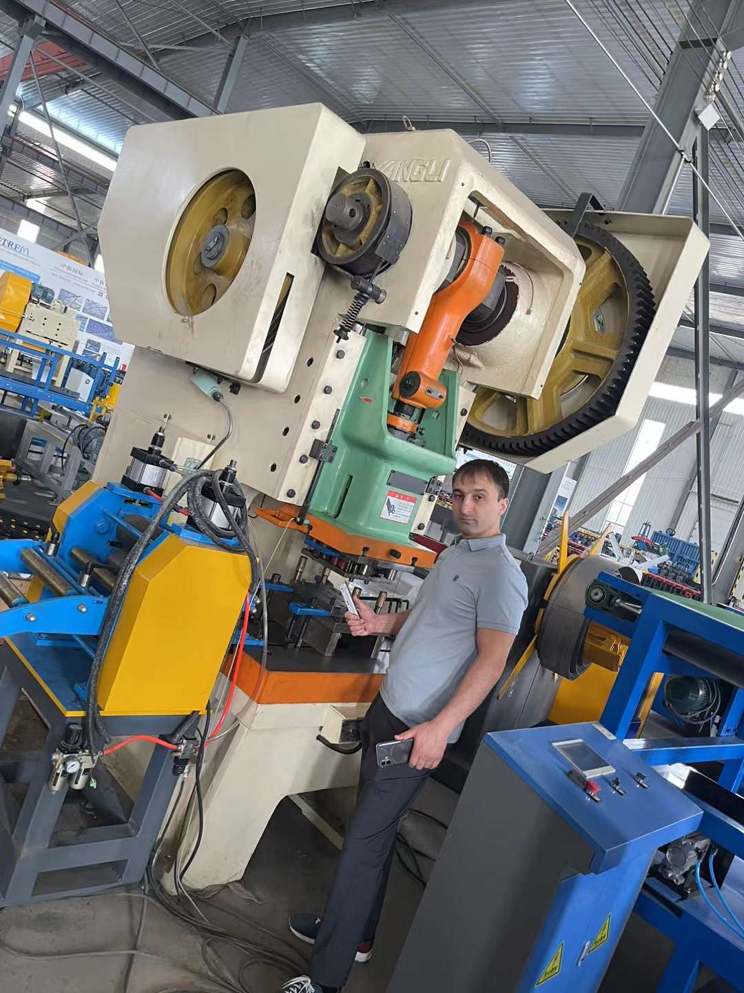 Warmly welcome foreign clients from Kazakhstan to visit Zhongtuo Cold ...