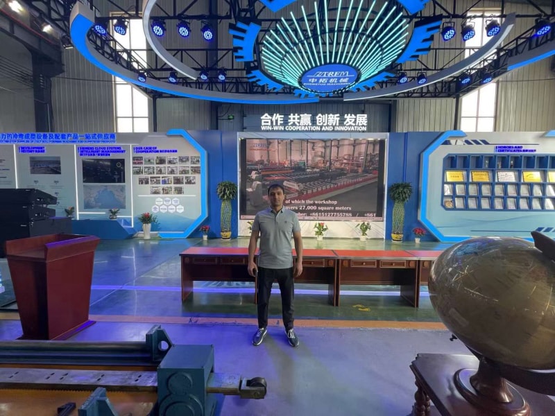 Warmly welcome foreign clients from Kazakhstan to visit Zhongtuo Cold ...